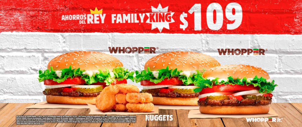 Promociones Burger King - Ahorrar dinero