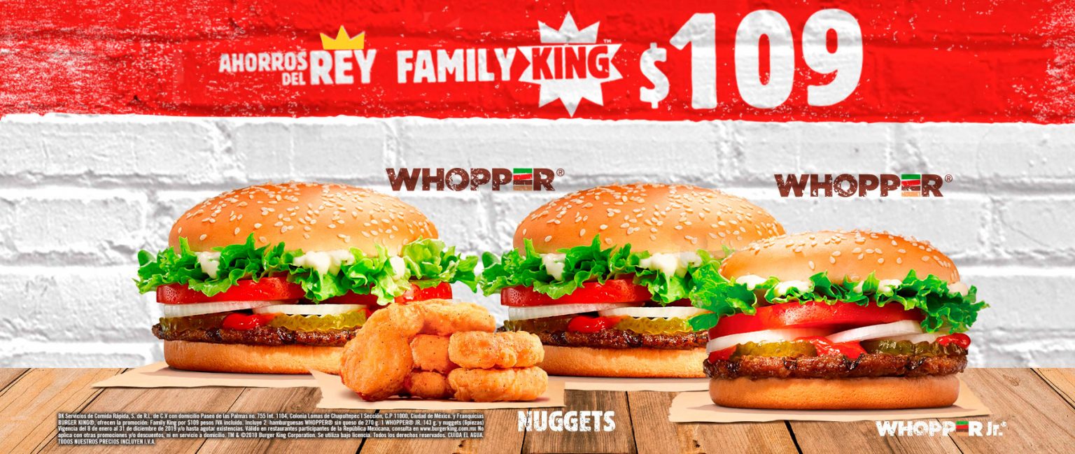 Promociones Burger King - Ahorrar dinero