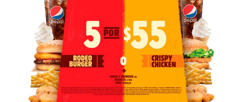 Promociones Burger King - Ahorrar dinero